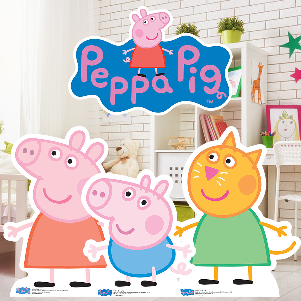 Peppa Pig Cutouts – Star Cutouts