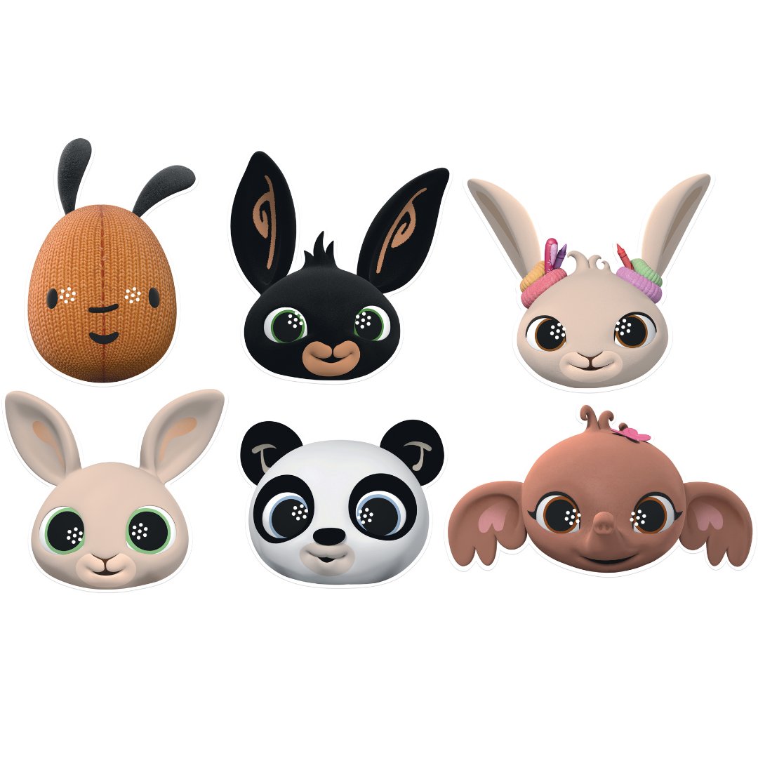 Bing Masks – Star Cutouts