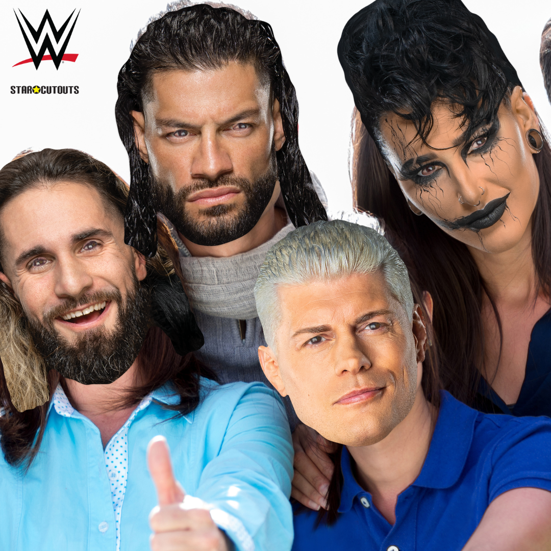 WWE Masks – Star Cutouts