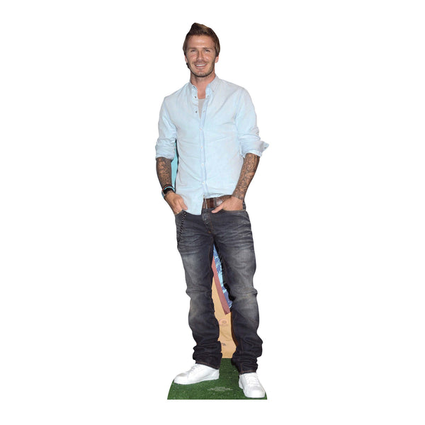 CS433 David Beckham Height 181cm Lifesize Cardboard Cutout – Star Cutouts