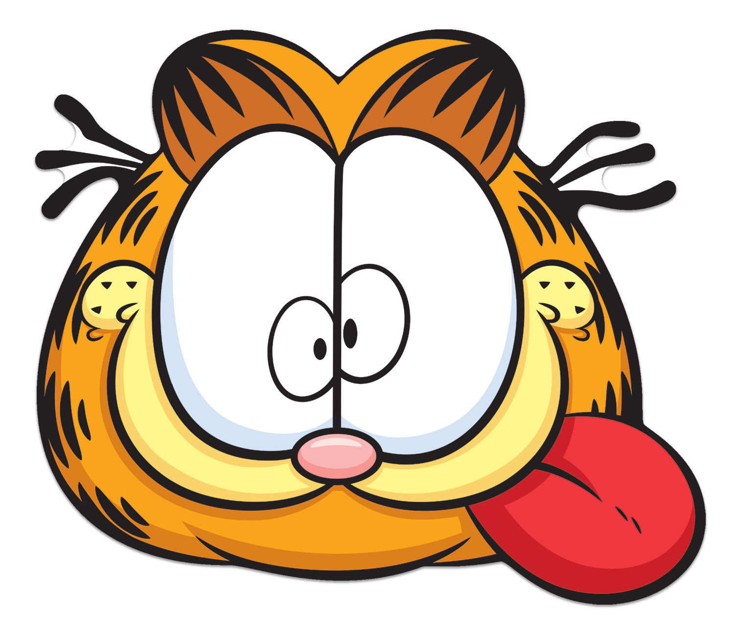 Garfield the Cat Six Pack Emotions Masks - Including Iconic Happy, Con ...