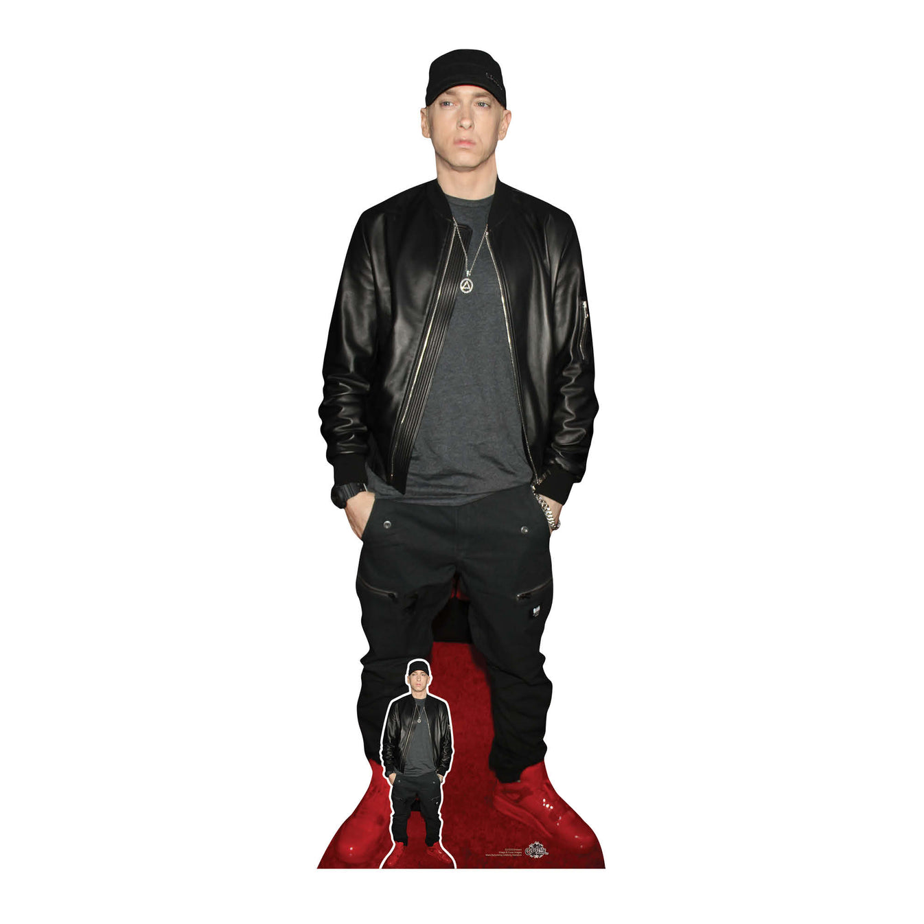 CS1035 Eminem Height 181cm Lifesize Cardboard Cut Out With Mini – Star ...