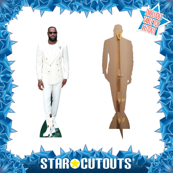CS1151 LeBron James Height 197cm Lifesize Cardboard Cut Out With Mini ...