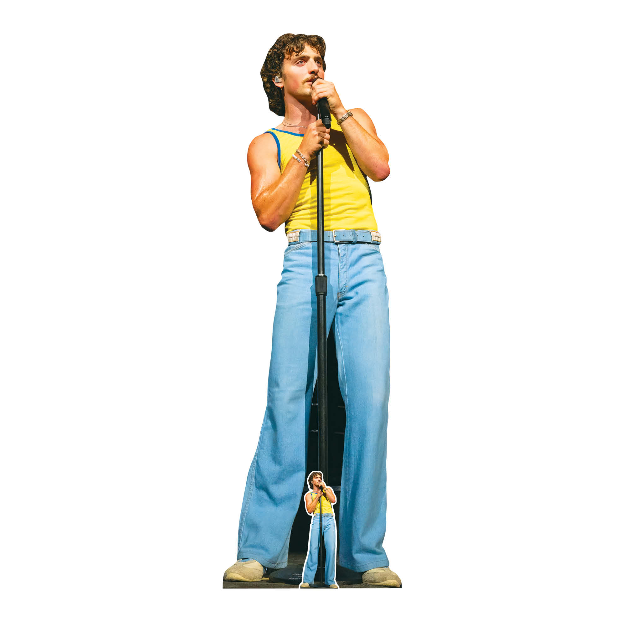 CS1247 Benson Boone Singing Cardboard Cutout Height 178cm – Star Cutouts