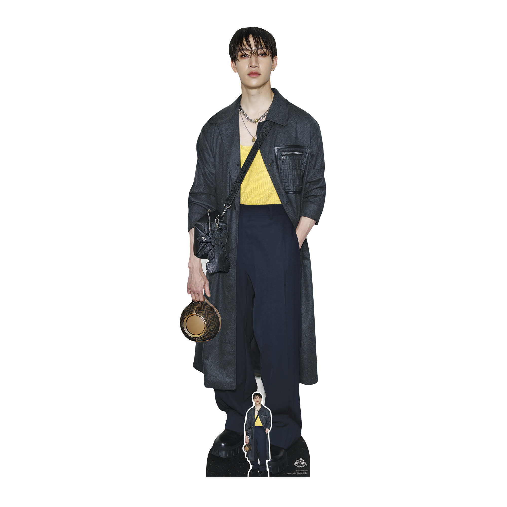 CS1255 Bang Chan Cardboard Cutout Height 178cm – Star Cutouts