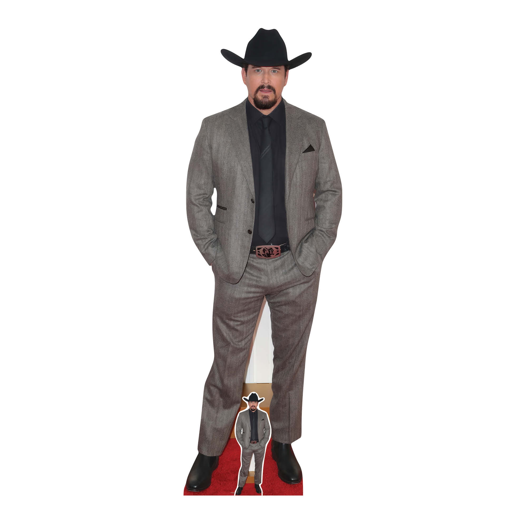 CS1266 Cole Hauser Cardboard Cutout Height 191cm – Star Cutouts