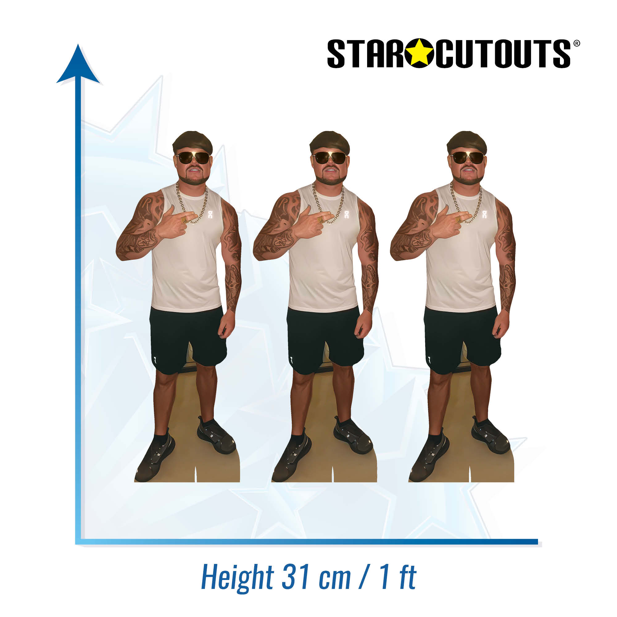 CS1309 Ibiza Final Boss Shelf Top Cutout Pack – Star Cutouts