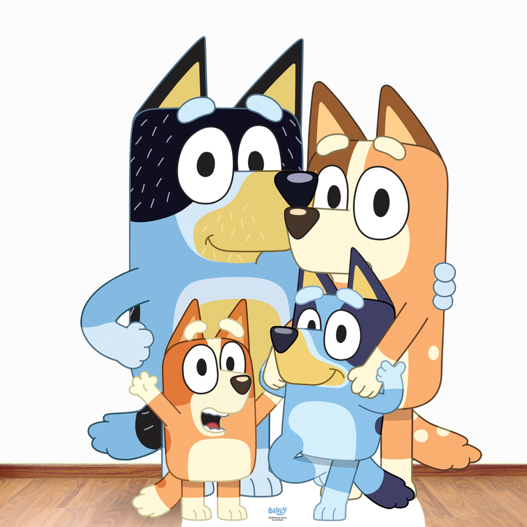 Bluey – Star Cutouts
