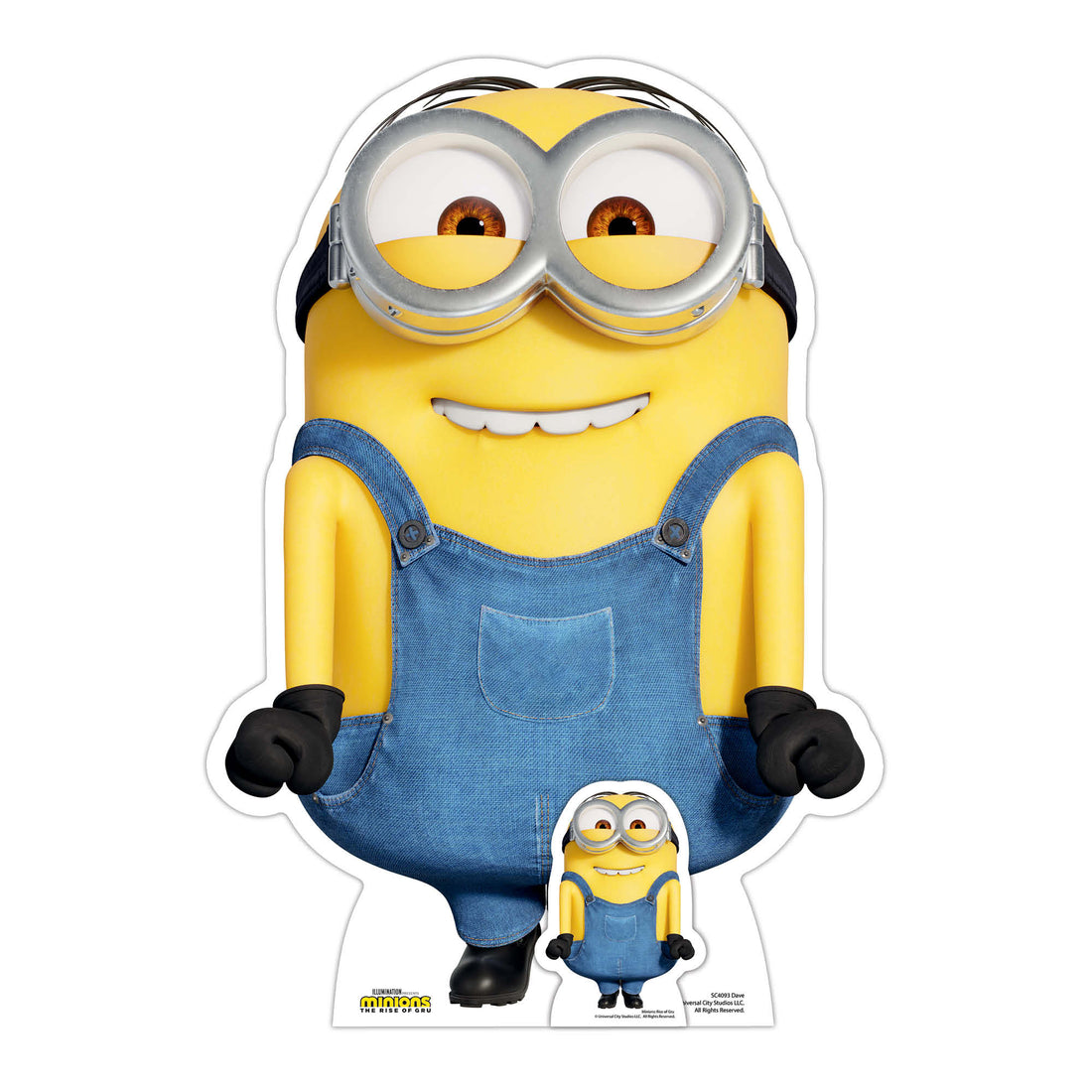 SC4093 Dave Excited Minions 2 Cardboard Cut Out Height 78cm – Star Cutouts