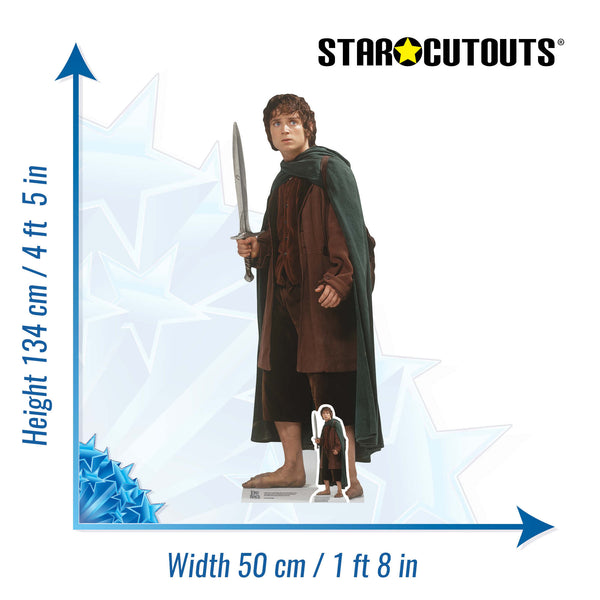 SC4126 Frodo Baggins The Lord of the Rings Cardboard Cut Out Height 13 ...