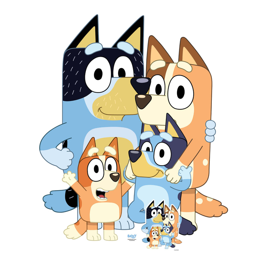 Bluey Cardboard Cutouts – Star Cutouts UK