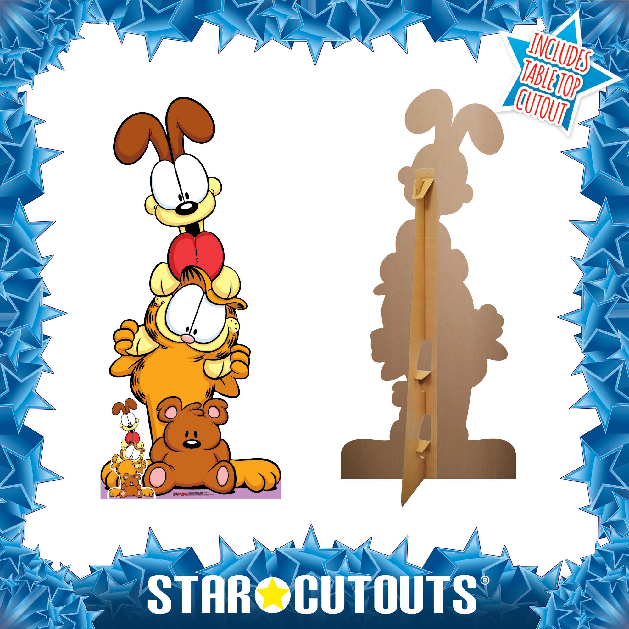 SC4780 Garfield Group Stack Cardboard Cutouts 191cm Events UK – Star ...