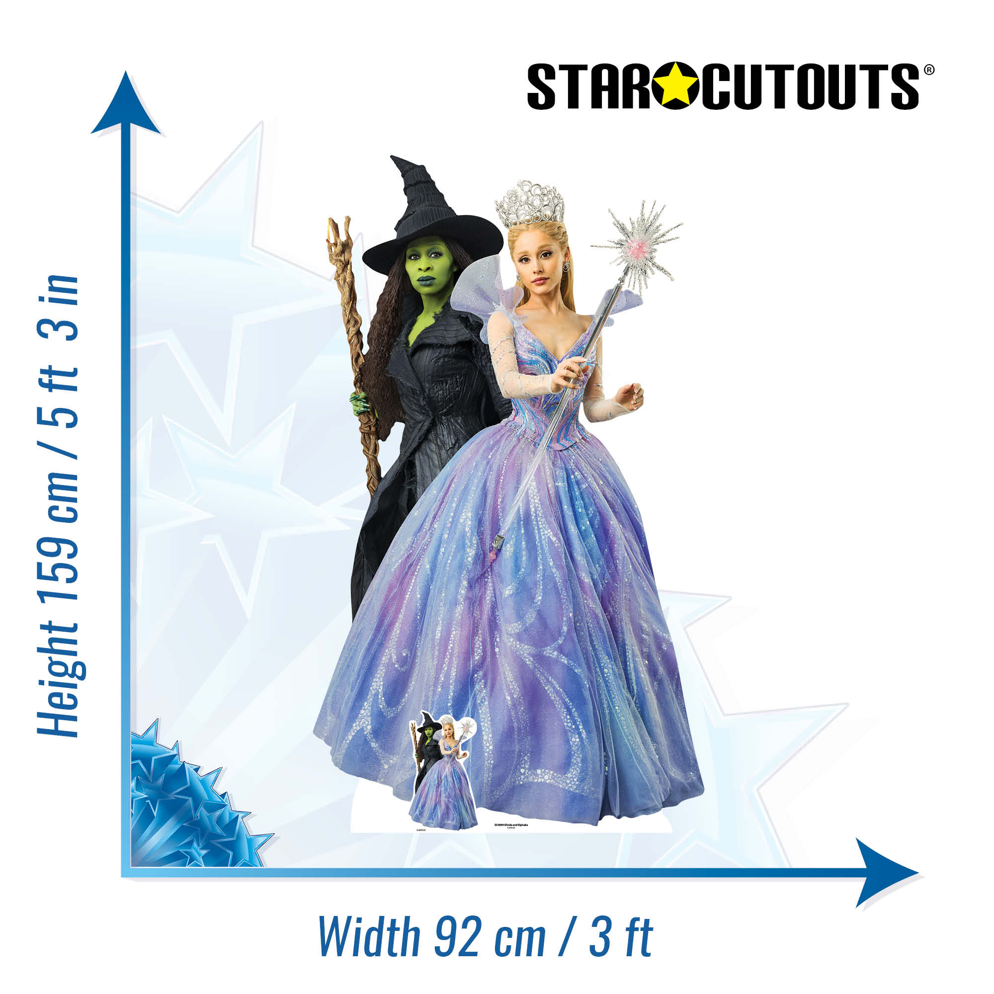 Wicked & Wicked For Good – Star Cutouts