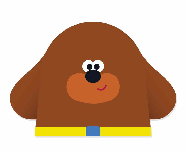 SM282 Hey Duggee Single Face Mask – Star Cutouts