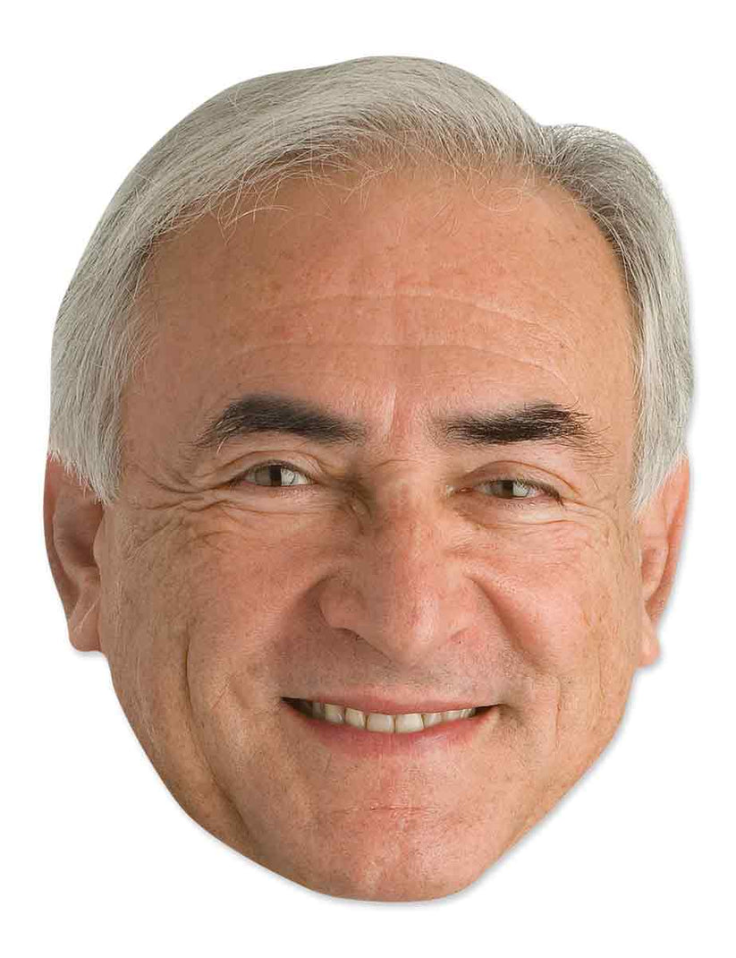 SM341 Dominique StraussKahn Politician Single Face Mask – Star Cutouts