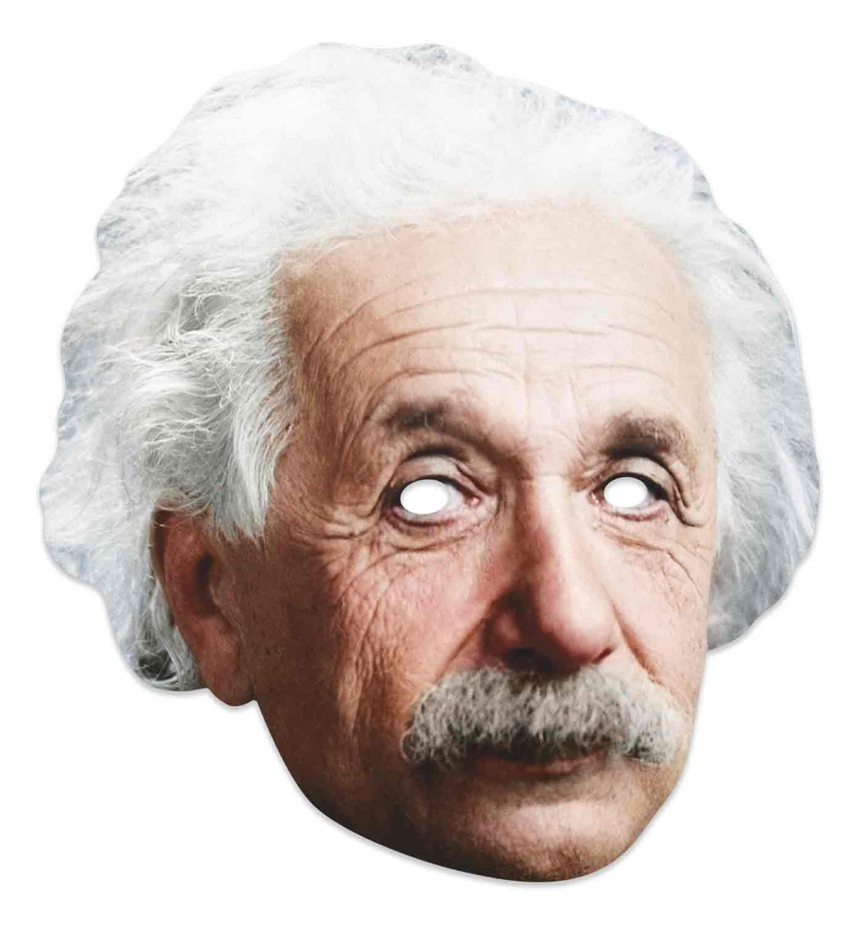 SM416 Albert Einstein Genius Star Party Single Face Mask – Star Cutouts