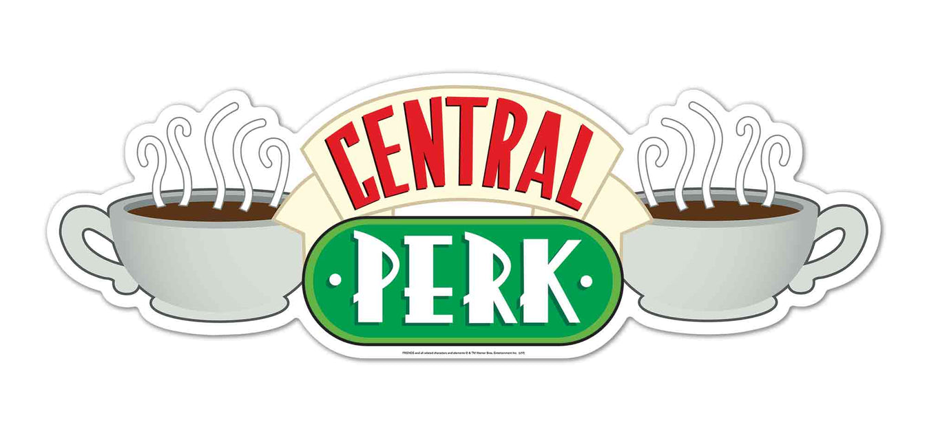 WA052 Central Perk Friends Wall Mounted Cardboard Cutout Height 32cm ...