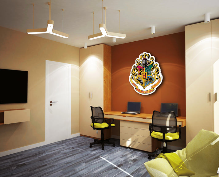 WA048 Quidditch Crest Wall Cut Out Height 61cm – Star Cutouts